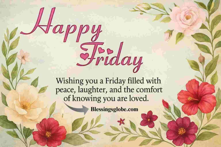 150+ Beautiful Friday Blessings with Images for Joy and Peace