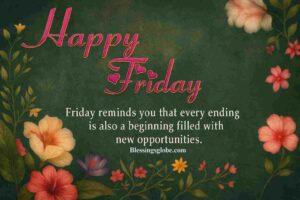 150+ Beautiful Friday Blessings with Images for Joy and Peace