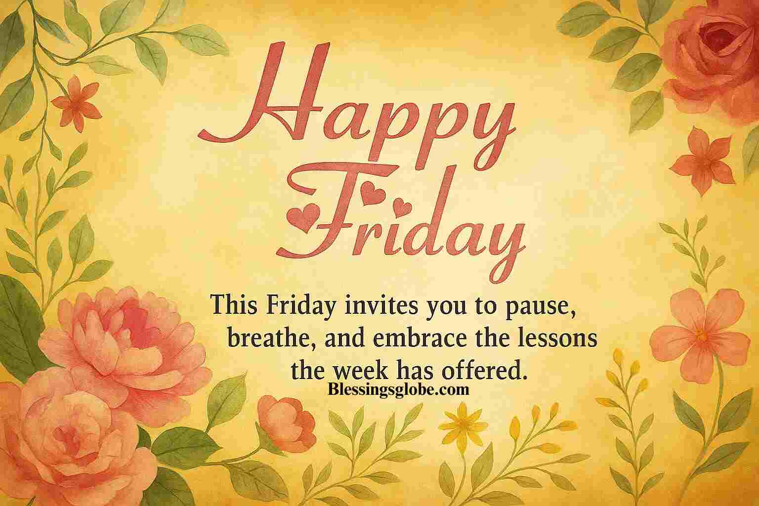 150+ Beautiful Friday Blessings with Images for Joy and Peace