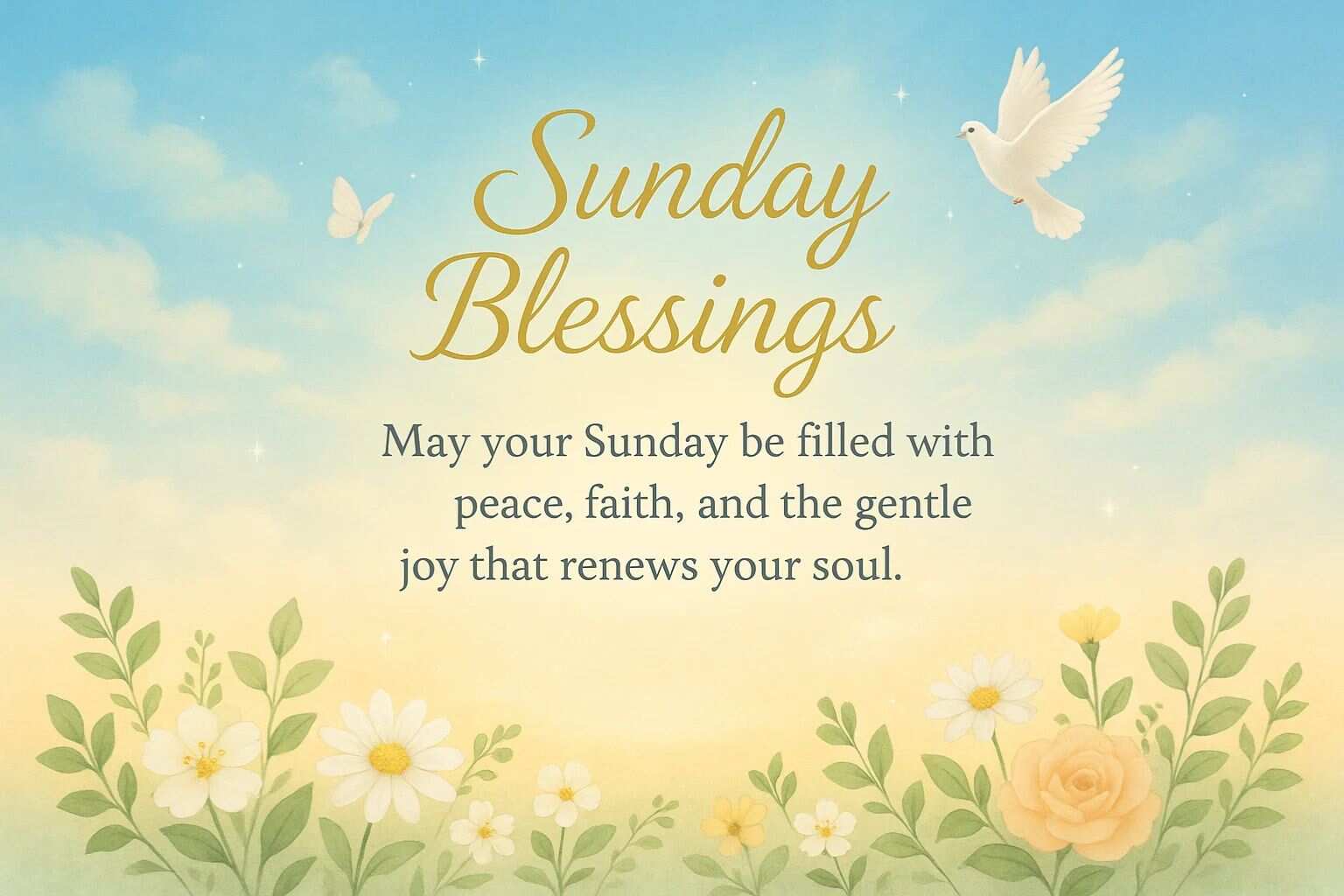 150+ Daily Blessings with Images (Monday to Sunday)