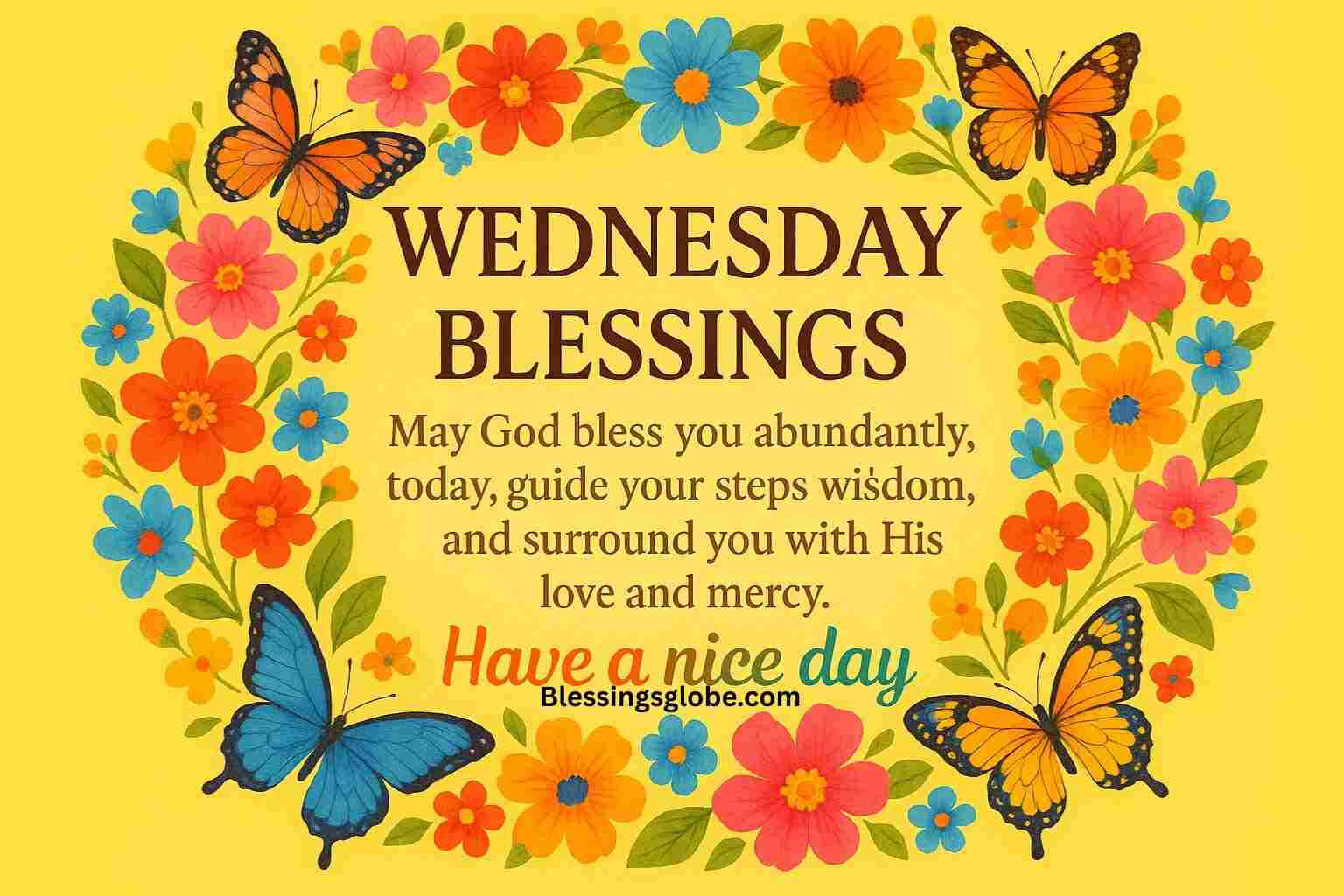 150+ Daily Blessings with Images (Monday to Sunday)